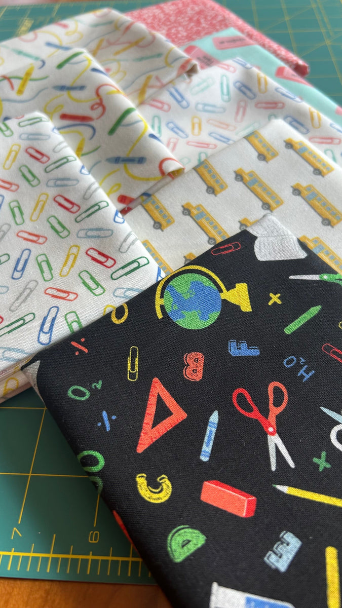Back to School Fat Quarter Bundle. – Half Moon Fabrics
