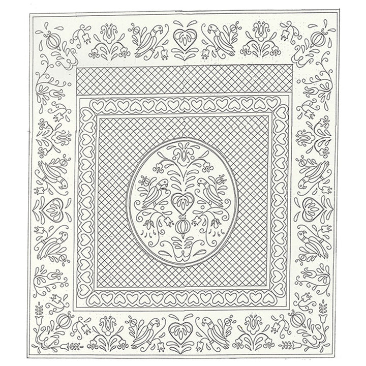 Pre-Printed Wholecloth Quilt Tops – Half Moon Fabrics