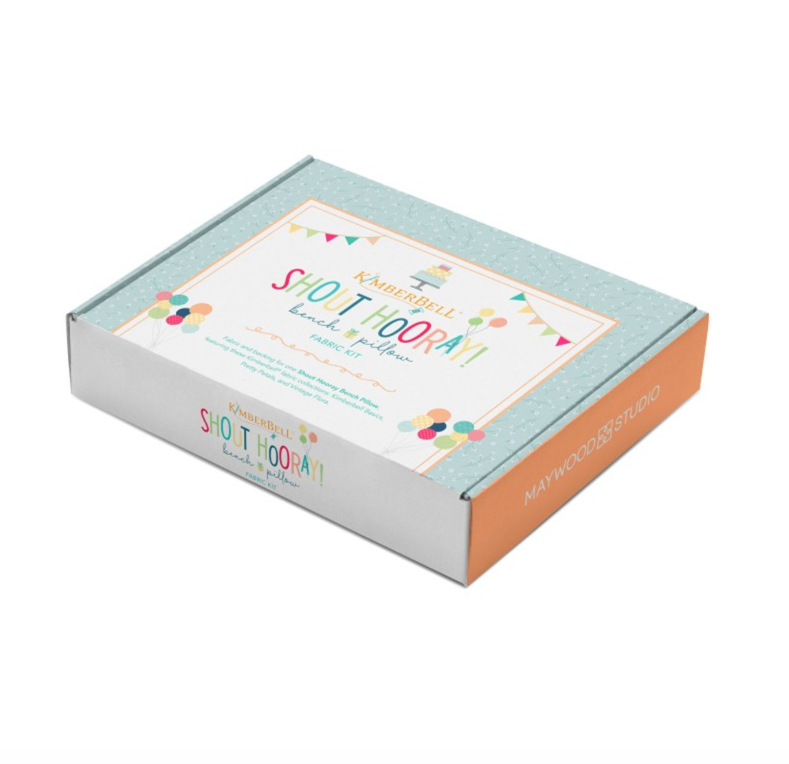 Shout Hooray! Bench Pillow – Half Moon Fabrics