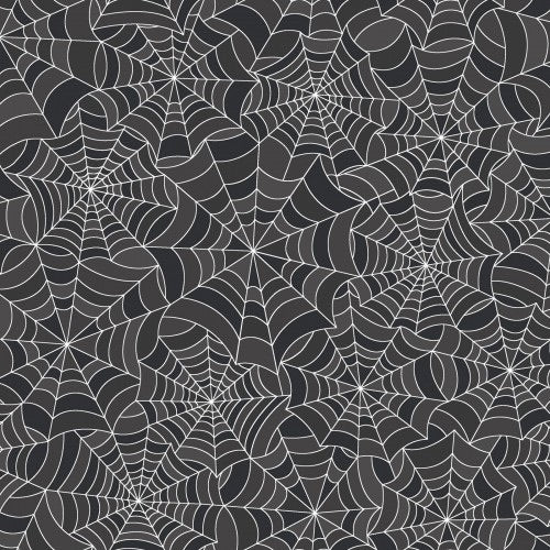 Hometown Halloween Spooky Webs – Half Moon Fabrics